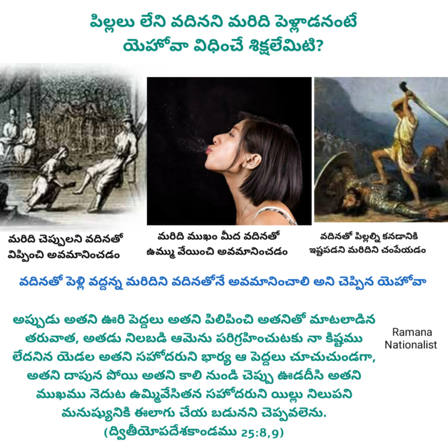 మరిదే వదినకు మొగుడవ్వాలి..! – Bible Exposer